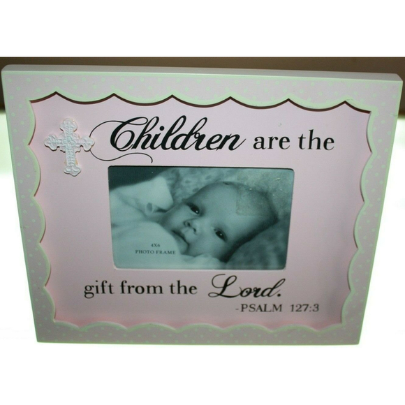 Wall Decor | Picture Frame Children Are The Gift From The Lord Psalm ...